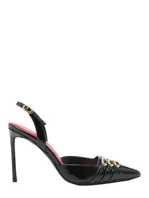 GINISSIMA 100mm Gina Pumps - Black