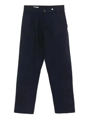 MYTHS Poplin Trousers - Blue