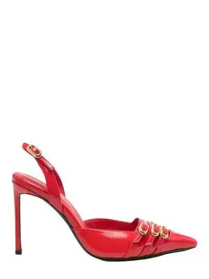 GINISSIMA 100mm Gina Pumps - Red
