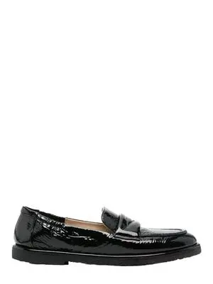 POMME D´OR Leather Loafers - Black