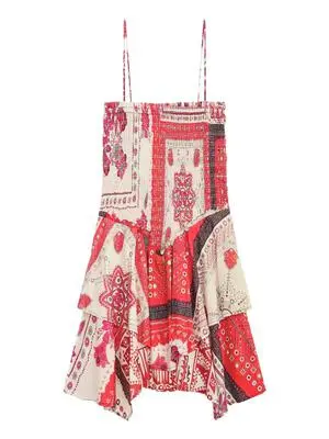 MARANT ETOILE Anka Dress - Red