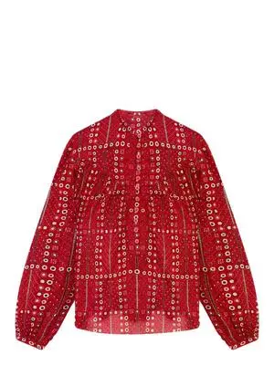 MARANT ETOILE Salika Blouse - Red