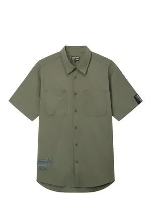 Izzue Short-sleeve Utility Shirt - Green