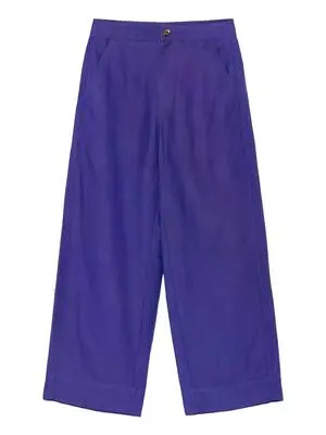 Soeur Dario Cropped Trousers - Purple