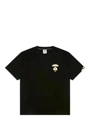 AAPE BY *A BATHING APE® Logo T-shirt - Black