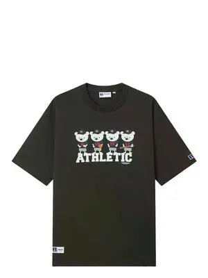 CHOCOOLATE Graphic Print T-shirt - Grey
