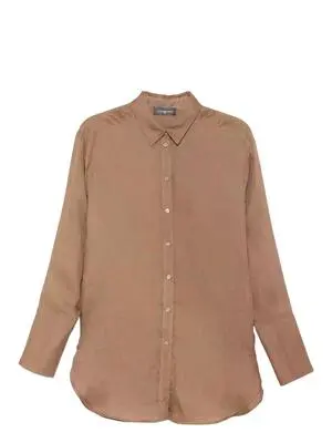 Lorena Antoniazzi Ramie Shirt - Brown