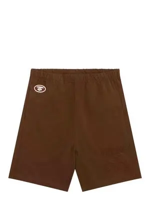 AAPE BY *A BATHING APE® Logo-patch Shorts - Brown