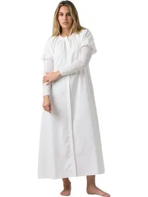 BY TESS COLLECTION Linen Claire Dress - White
