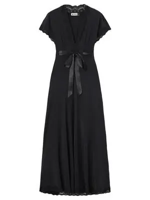 Rixo Marlice Silk-chiffon Gown - Black