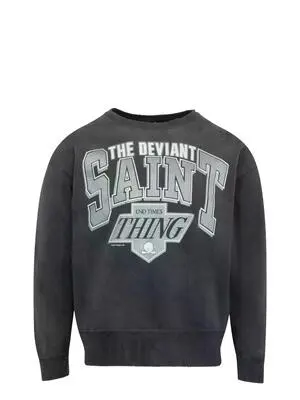 SAINT MXXXXXX The Deviant Sweatshirt - Black