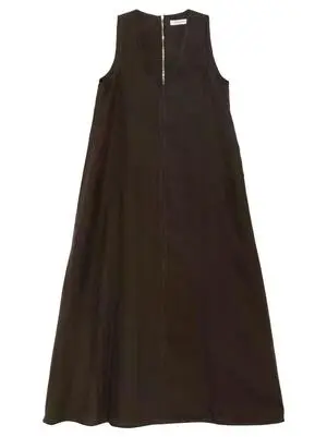 Max Mara Simeone Midi Dress - Brown
