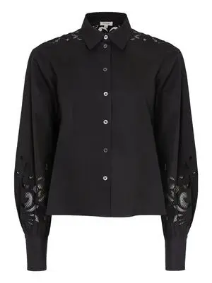TEMPERLEY LONDON Nelle Shirt - Black