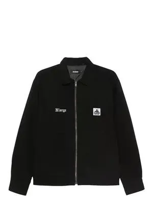 XLARGE Logo-patch Overshirt - Black
