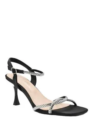 TOUCH UPS Sunny Ankle Strap Sandal Black