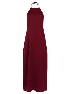 ALL MY LOVE All My Love Lydia Maxi Dress Halterneck Cherry