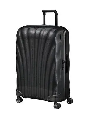 SAMSONITE Samsonite C-Lite Hardside Large Checked Spinner Luggage Black