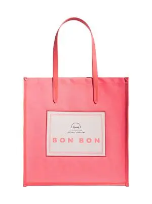 Harrods Cotton Bon Bon Condiments Shopper Bag - Pink