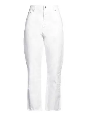 Iceberg Straight-leg Jeans With Embroidery - White