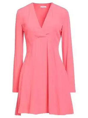 Patrizia Pepe Mini Dress In Viscose - Red