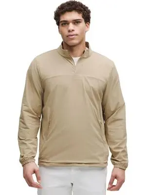 Lululemon Lululemon Windproof Golf Quarter-Zip Pullover Jacket Sheer Oak