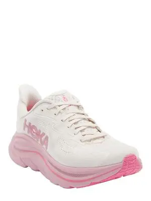 Hoka Clifton 10 Running Shoe Rose Cream/rose