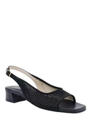 AMALFI BY RANGONI Baroanda Slingback Sandal - Black Long Beach