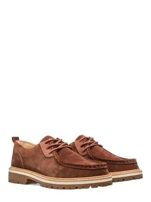 Clae Morrison Low Top Chukka Boot - Brown Suede