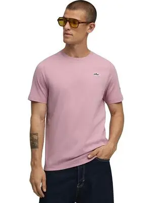 PUMA Wardrobe Essentials Suede T-shirt Pink