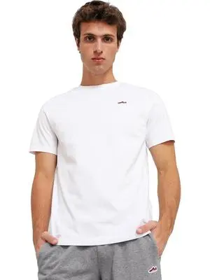 PUMA Wardrobe Essentials Suede T-shirt White