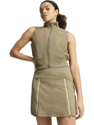 PUMA Woven Vest - Brown