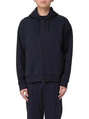 Emporio Armani Zip-up Hoodie - Blue