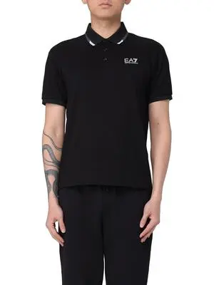 EA7 Polo Shirt Men Black