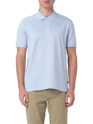 BOSS Polo Shirt Men Sky Blue
