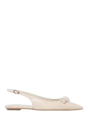 STUART WEITZMAN Slingback Ballerinas - Cream