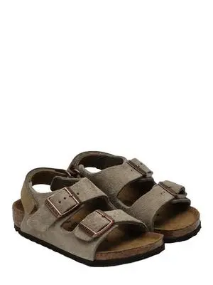BIRKENSTOCK Milano Suede Sandal - Beige