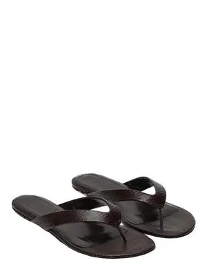 LE MONDE BERYL Le Monde Béryl Leather Flip Flops