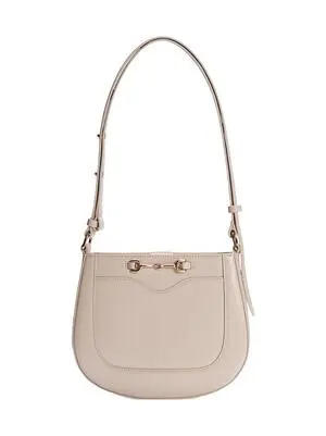 Sam Edelman Loraine Leather Shoulder Bag - Beige