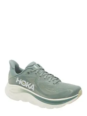 HOKA Clifton Running Shoe - Fern/truffle Salt