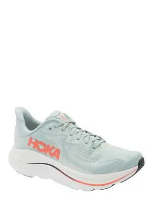 HOKA Clifton Running Shoe - Sage/neon Flame