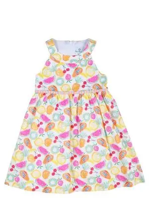 FLORENCE EISEMAN Florence Eiseman Fruit Print Dress