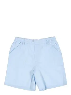 FLORENCE EISEMAN Linen Look Short - Light Blue