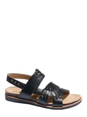 HALSA FOOTWEAR Bella Slingback Sandal - Black
