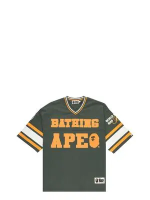 A BATHING APE Football Jersey - Green