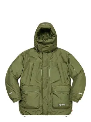 Supreme Gore-tex 700-fill Down Parka - Green