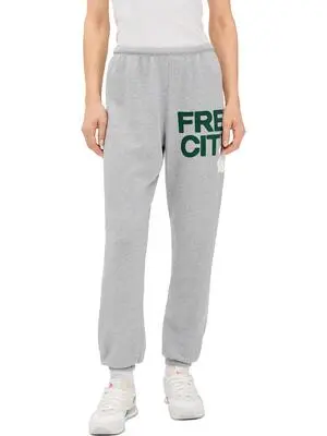 FREECITY Large Heather Sweatpants - Heather Army