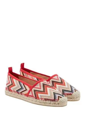 Missoni Elle Raschel Espadrilles - Pink