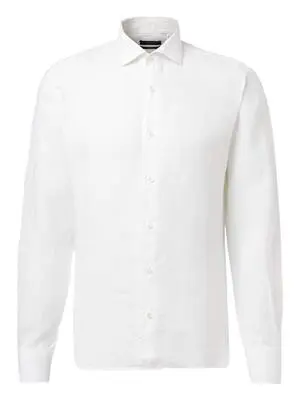 Thom Sweeney Linen Shirt - White