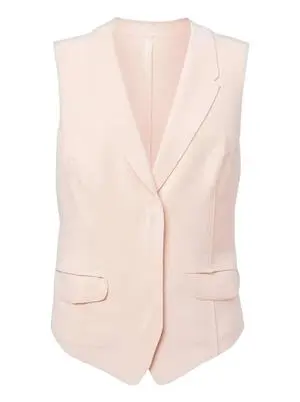 Norma Kamali Jersey Vest - Pink