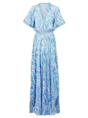 POUPETTE ST BARTH Poupette St Barth Mabelle Printed Maxi Dress